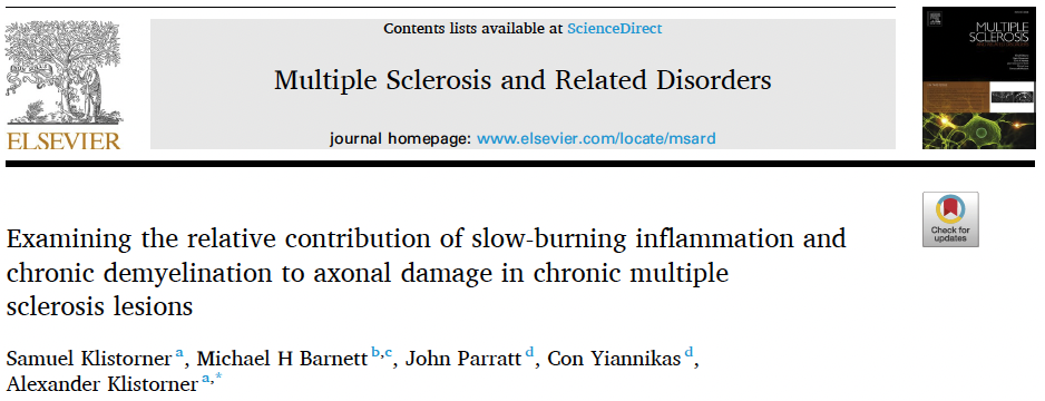 Examining the Relative Contribution of Slow-Burning Inflammation and ...